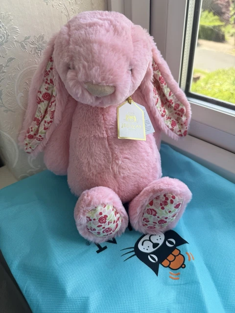 JELLYCAT BLUSHKIN BLOSSOM Luxe Bunny BNWT and Dustbag £42.30 - PicClick UK