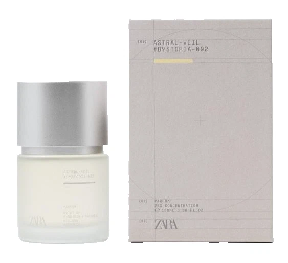 ZARA 002 ASTRAL Veil Parfum 100Ml £46.90 - PicClick UK