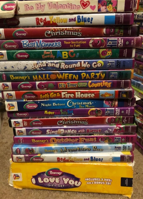 BARNEY DVD LOT Hit Entertainment 48 DVDs $145.87 - PicClick CA