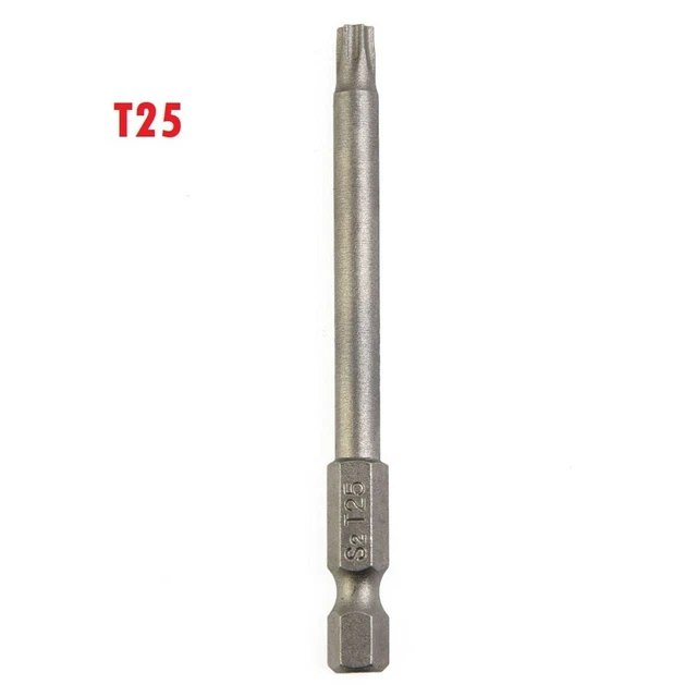 PUNTA CACCIAVITE TORX testa magnetica T40 di lunga durata 75 mm ...