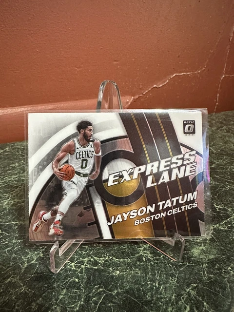 JAYSON TATUM 2021-22 Panini Donruss Optic Express Lane insert #23 ...