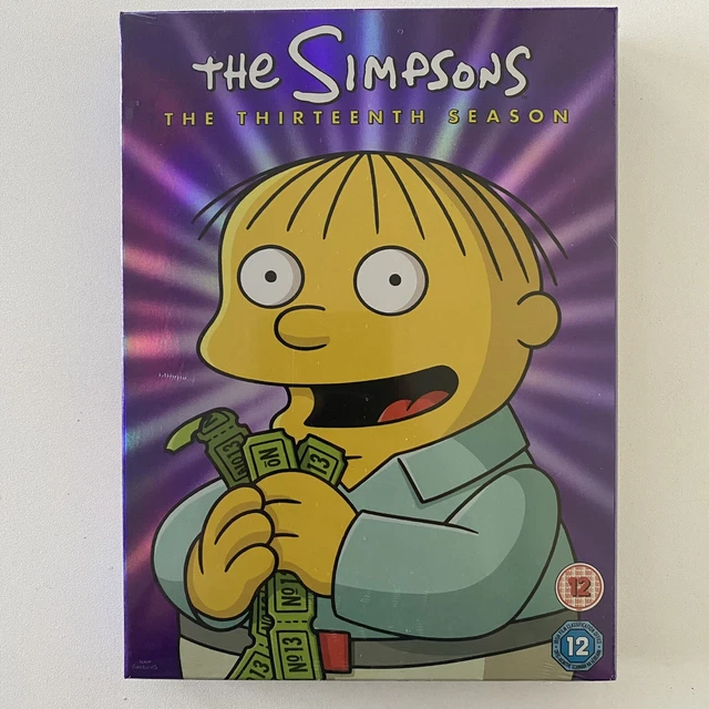 THE SIMPSONS THIRTEENTH Season DVD PAL Complete TV Show Series 13 Box ...