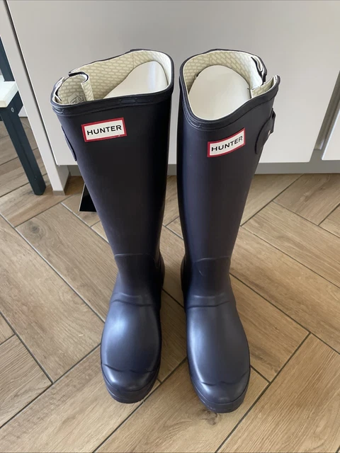 HUNTERMEN'S ADJUSTABLE WELLIES Size 43/Uk 9 With Tags And Box ...
