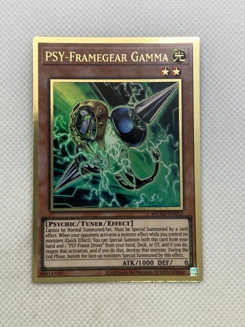 YU-GI-OH! TCG PSY-FRAMEGEAR Gamma Maximum Gold: El Dorado Mged-En012 ...