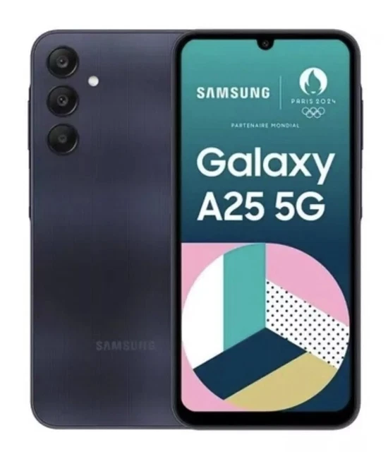 SAMSUNG GALAXY A25 5G Blue Black 6 Gb 128 Gb 5000 mAh SM-A256B Dual SIM ...