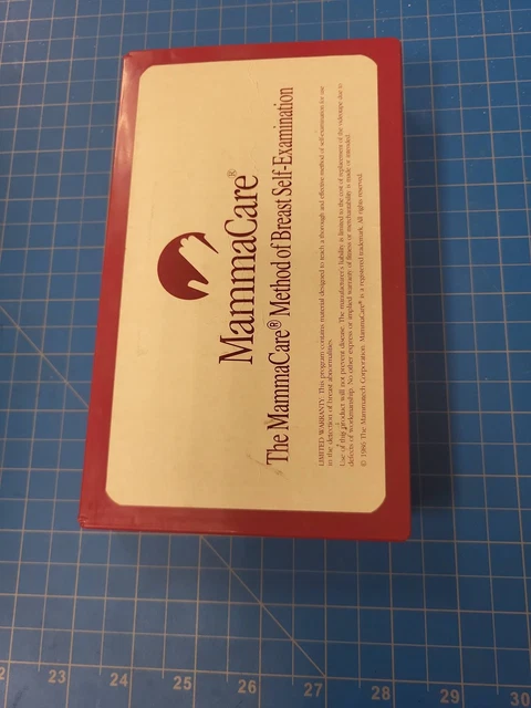 MAMMACARE METHOD BREAST Self-Examination VHS Tape Personal Learning ...