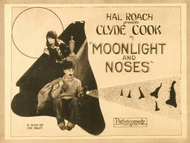 MOONLIGHT AND NOSES Poster Fay Wray Clyde Cook 1925 Old Movie Photo $8. ...