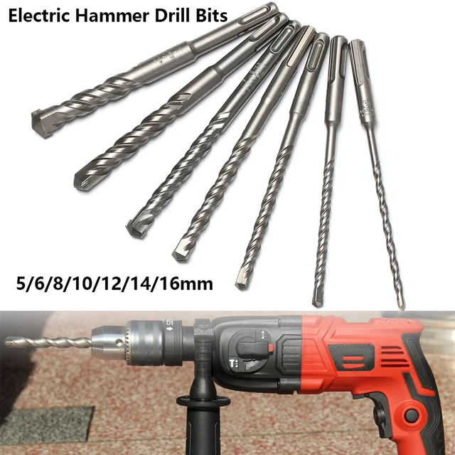 CROSS TYPE HAND Power Tool Drill Bits Electric Hammer Impact Drills $13 ...