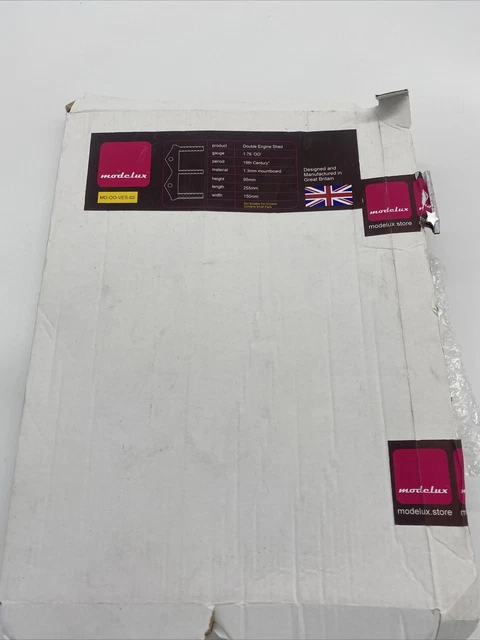 MODELUX 00 GAUGE 2 Lane Double Engine Shed 1:76 Model Railway Trains £ ...