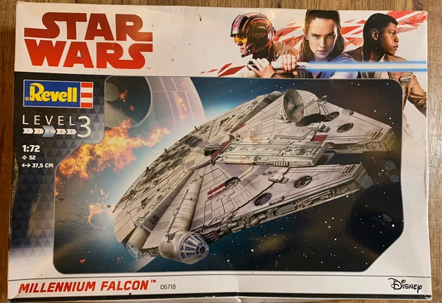 REVELL 1:72 MILLENNIUM FALCON STAR WARS MODEL KIT Rare 06718 EUR 41,97 ...
