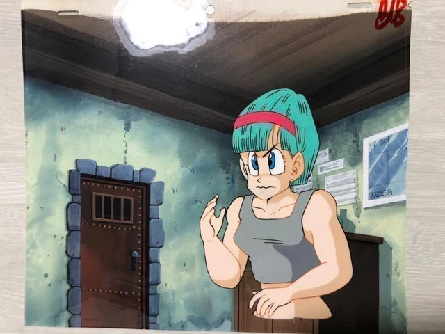 DRAGONBALL DRAGON BALL DB Bulma Anime Cel Picture Production Art Akira ...