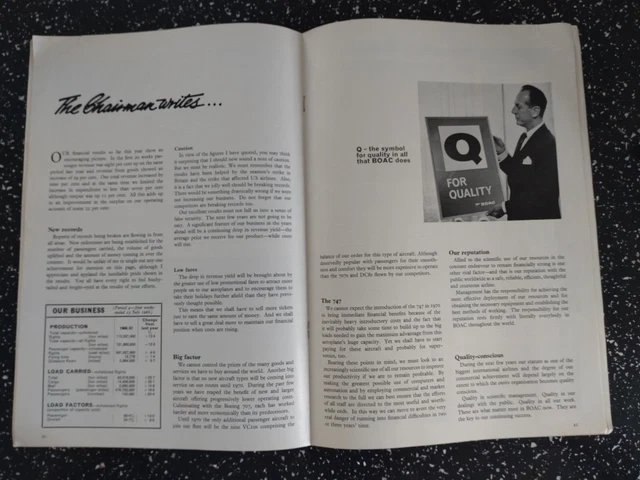 BOAC REVIEW AIRLINE Staff magazine October 1966 Issue. $35.20 - PicClick AU