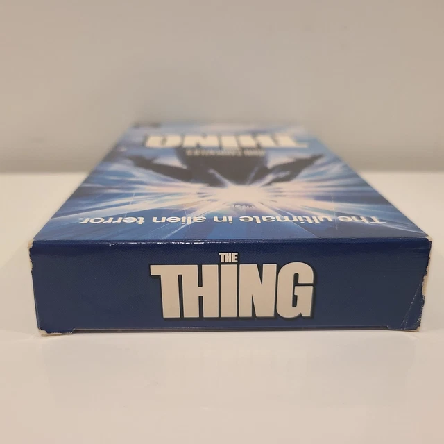 THE THING VHS John Carpenter Kurt Russell MCA Universal Horror Cult ...