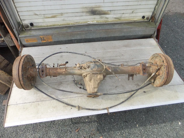 FORD RANGER MK2 2002-06 4x4 rear axle with ABS, used. £300.00 - PicClick UK