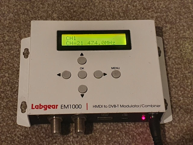 LABGEAR EM1000 HDMI to DVB-T Modulator Combiner £80.00 - PicClick UK