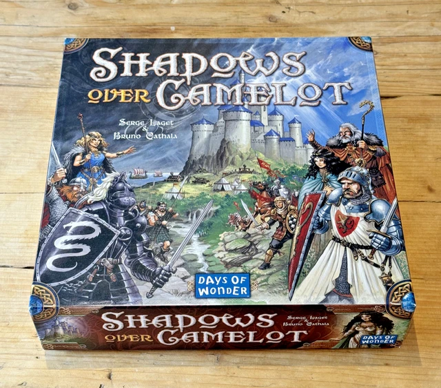 SHADOWS OVER CAMELOT (Days Of Wonder) Excellent Condition Rare Board ...