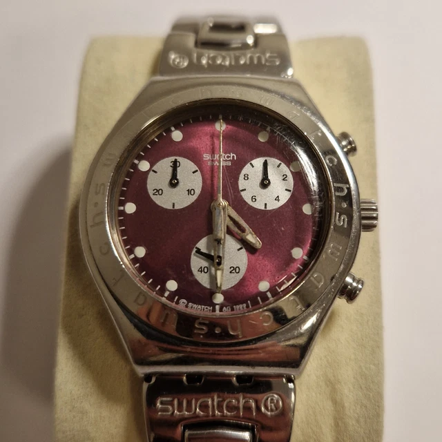 SWATCH IRONY CHRONO Orologio Cronografo NEW EGERIA YMS105G ...