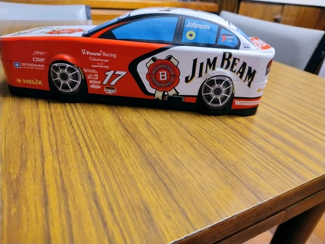 JIM BEAM RACING Ford Supercars Car Tin Collectable The Team 30cm Empty ...