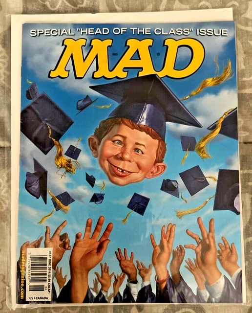MAD MAGAZINE SPECIAL "Head of the Class" Issue June 2014 #527 £3.87 ...