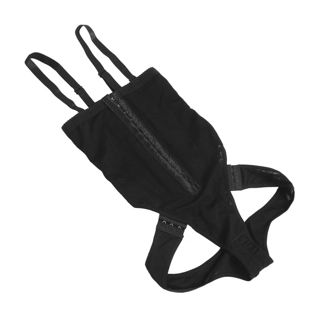 HIGH WAISTED CORSET Polyamide Fibre Buttoned Buttock Augmentation Tummy ...