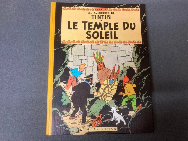 TINTIN (TIM E Struppi) - TEMPLE du SOLEIL - prima edizione francese ...