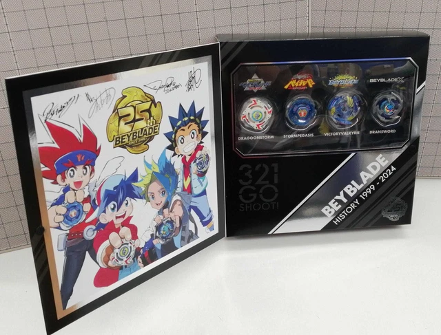 BEYBLADE X MODEL Bx 00 Beyblade 25Th Anniversary Set Takara Tomy HBy91 £238.53 - PicClick UK