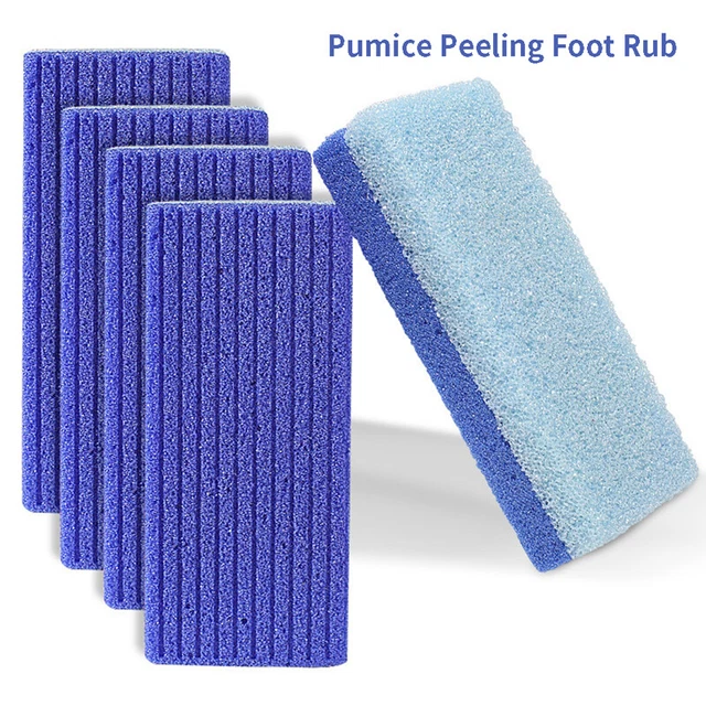 DOUBLE-SIDED PUMICE STONE Foot Sanding Block Dead Skin Calluses Remover ...