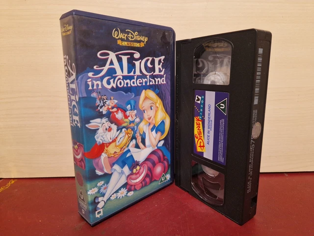 ALICE IN WONDERLAND - Walt Disney - PAL VHS Video Tape (H185) £1.99 - PicClick UK