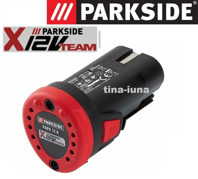 PARKSIDE 12V 2AH Battery for "PARKSIDE X 12V Team" Tools PAPK 12 A1 A2 ...