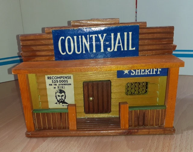 SISO VERO WESTERN Fort Western Haus Frühphase County Jail DDR Indianer ...