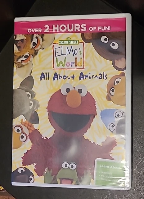 SESAME STREET - Sesame Street - Elmo's World: All About Animals DVD ...