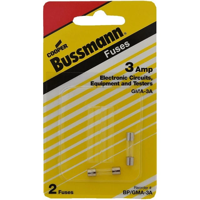 3 AMP FAST Act Glass Fuses - 2 Pack $6.73 - PicClick CA