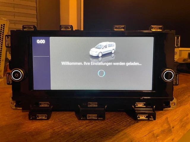 ORIGINAL VW GOLF 8 CADDY Headunit DAB RADIO MIB3 Monitor Screen Multim ...