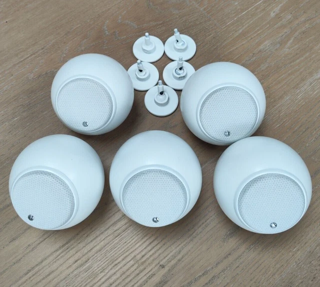 5X ANTHONY GALLO A'Diva (Advia) SE Speakers Matt White + G Mount Wall ...