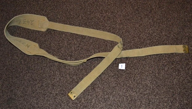 BRITISH ARMY WW2 37 Pattern webbing Brace Cross Strap 1937 £8.49 ...