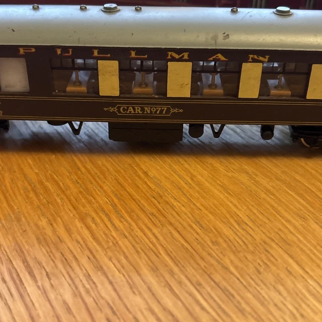 WRENN OO GAUGE Model Railway Wrenn Pullman ‘car No77’ Brake Coach Used ...
