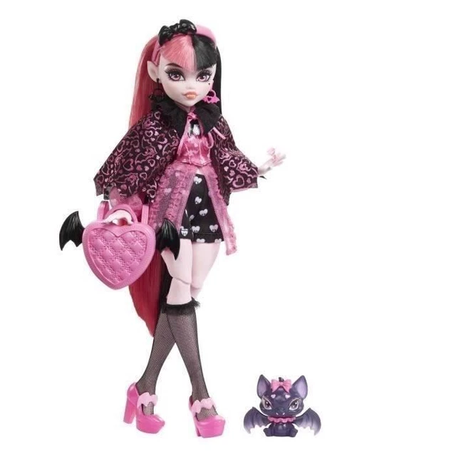 MONSTER HIGH-DRACULAURA-POUP E AVEC chauve-souris de compagnie HHK51 EUR 43,00 - PicClick FR