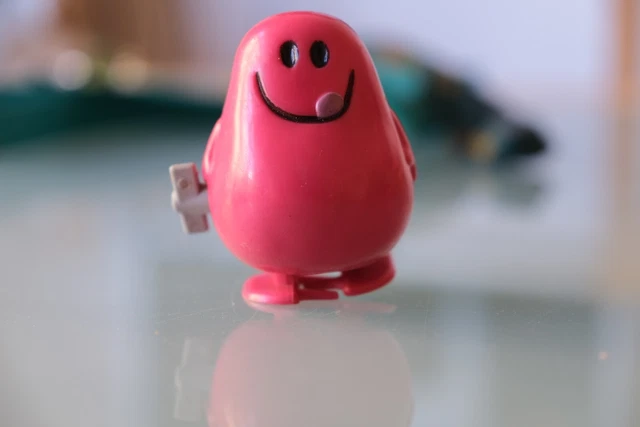 THE MR MEN Mr Greedy Marx Wind Up Toy Vintage Working Wind Up Toy ...