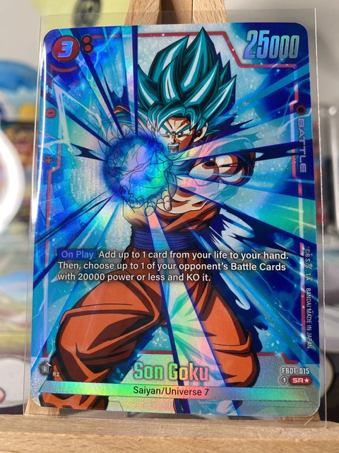 SON GOKU SR FB01-015 SR Alt Art Fusion World Awakened Pulse EUR 69,88 - PicClick IT