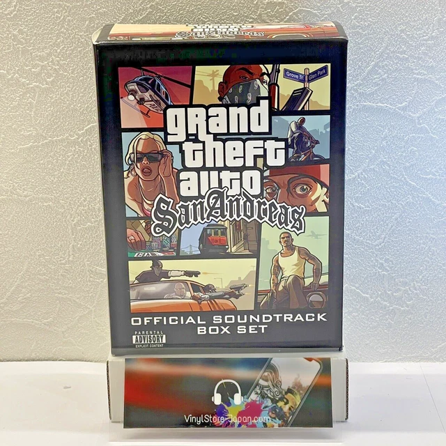 GRAND THEFT AUTO San Andreas Coffret Bande Originale Officielle GTA la ...