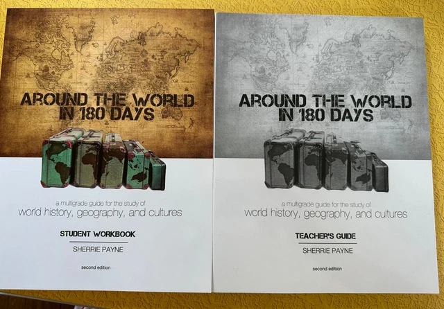 AROUND THE WORLD in 180 Days Student Workbook Teacher’s Guide Apologia ...