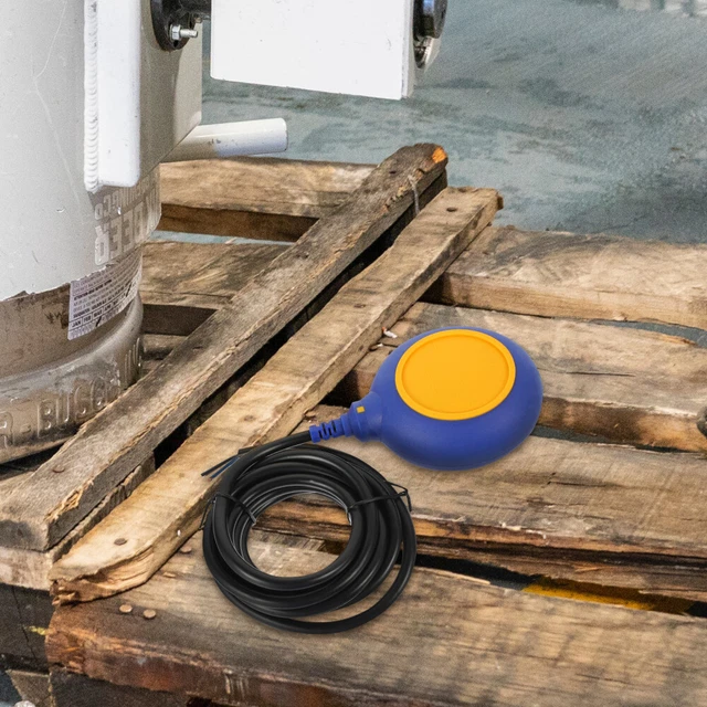 PLASTIC WATER LEVEL Control Switch Controller for Septic System Float £ ...