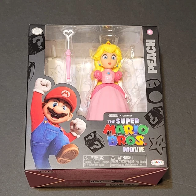 SUPER MARIO BROS. BROTHERS MOVIE 2023 PEACH Princess FIGURE SEALED NEW Jakks £46.43 - PicClick UK