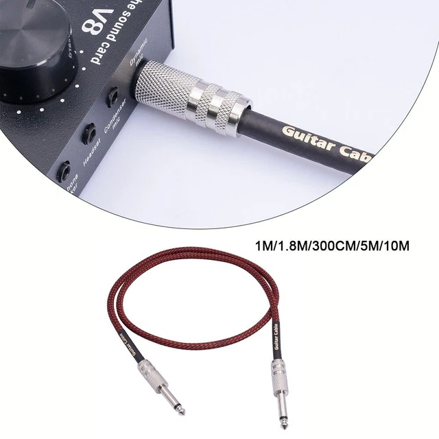 ELECTRIC GUITAR INSTRUMENT Cable Cable PVC Insulated Sheath Good ...