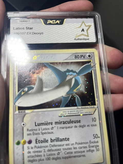 CARTE POKÉMON LATIOS Star 106/107 - Bloc Ex Deoxys - FR EUR 1,00 ...