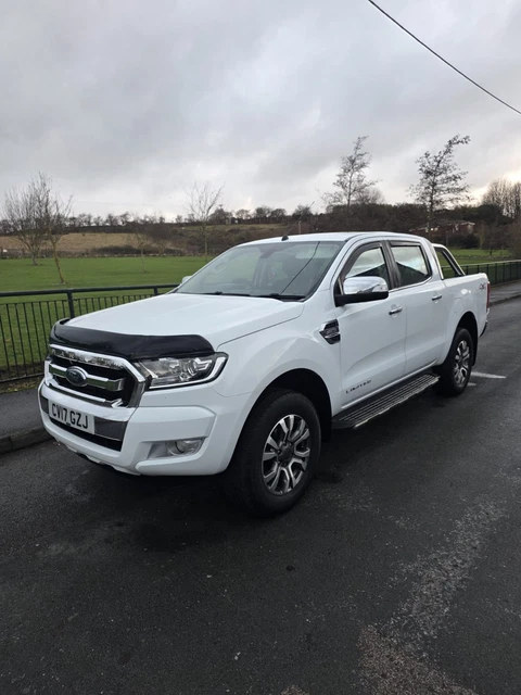 WHITE FORD RANGER Limited 4x4 Tdci Auto Pick Up 2017 50,000 Miles £ ...