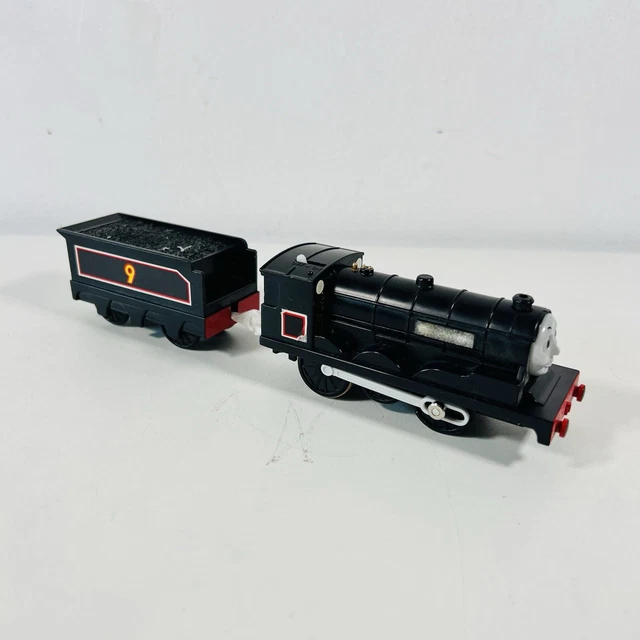 THOMAS THE TANK Engine Train and Tender "Donald No 9" Tomy Trackmaster ...