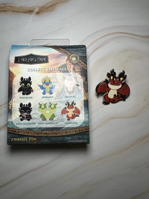 DREAMWORKS HOW TO Train Your Dragon Blind Enamel Pin - Hookfang £14.30 ...