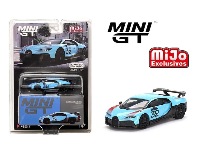 Mini Gt 1 64 Bugatti Chiron Pur Sport Grand Prix Mijo Exclusivités Modèle Mgt00487 Eur 15 71