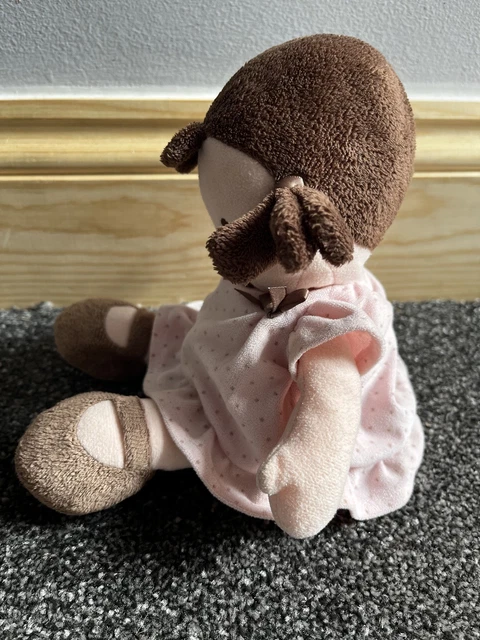 CARTERS CHILD OF Mine Pink Brown Soft Rag Doll Toy 11” Retired £21.38 ...